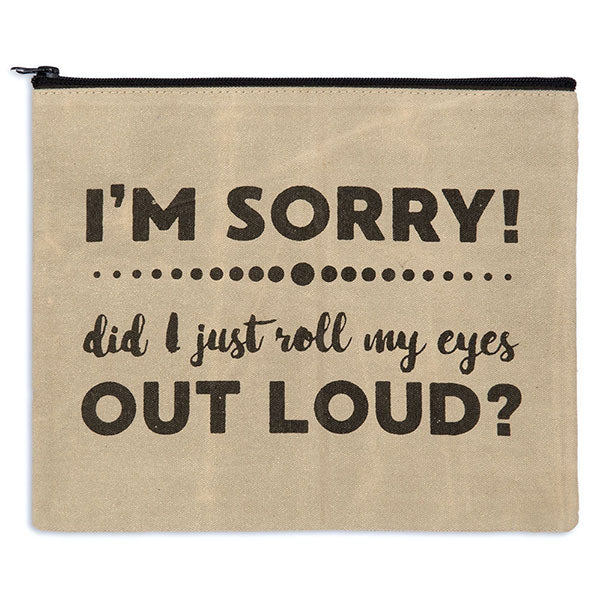 Roll My Eyes Travel Bag – The Mirrored Past