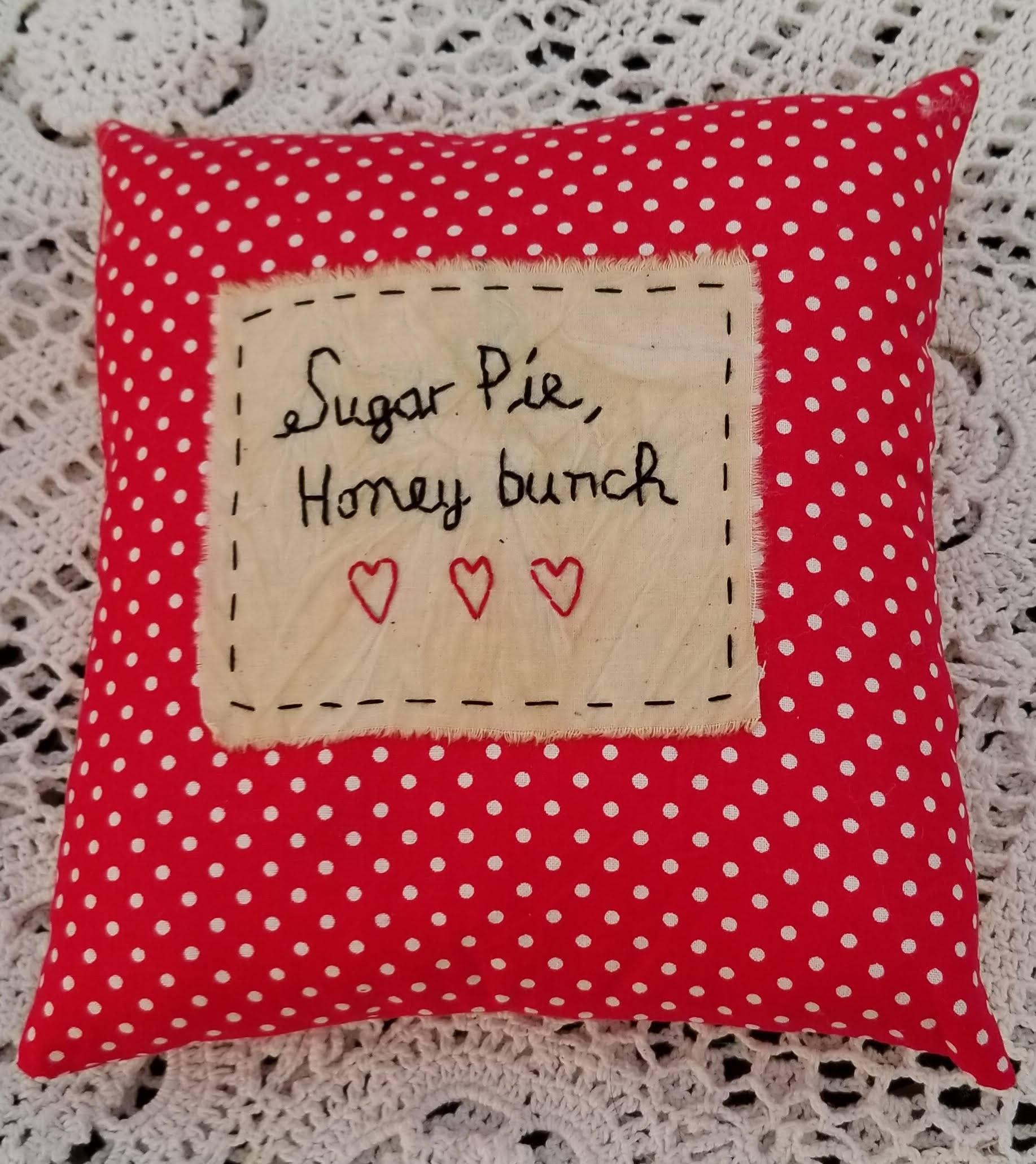 Sugar Pie, Honey Bunch Pillow – The Mirrored Past